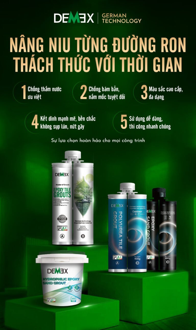 DEMEX - THƯƠNG HIỆU KEO CHÀ RON SỐ 1 VIỆT NAM