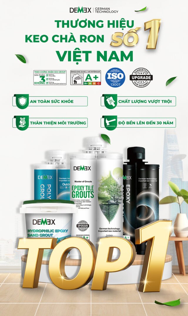 DEMEX - THƯƠNG HIỆU KEO CHÀ RON SỐ 1 VIỆT NAM